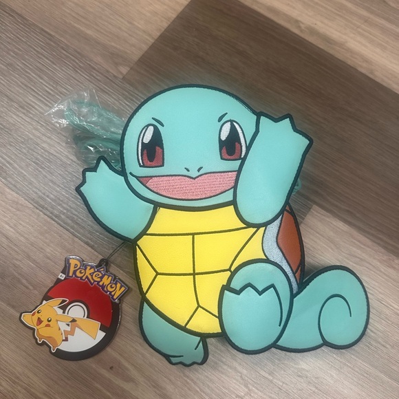 Pokemon | Accessories | Pokemon Squirtle Kids Backpack Blue And Yellow ...
